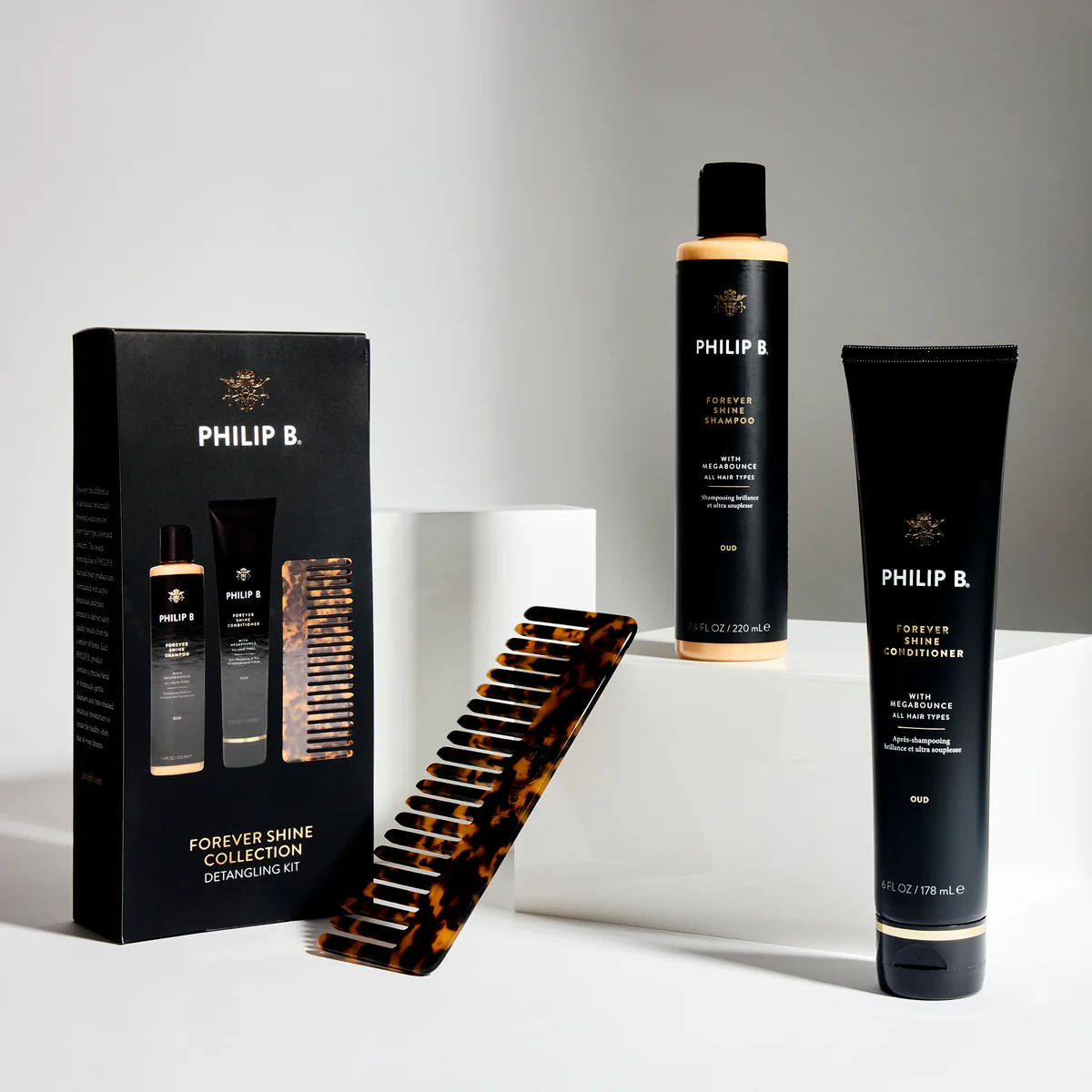Philip B – Forever Shine Collection Detangling Kit | Heaven Scent